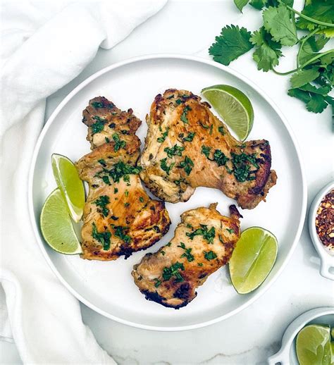 Cilantro Lime Chicken Thighs Gourmet Mami