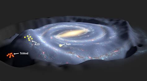 The Milky Way Galaxy Labeled