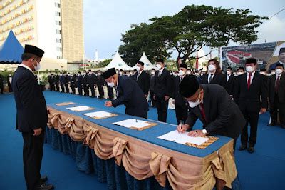 Kepala BP Batam Lantik Para Pejabat Struktural Dan Manajemen Di