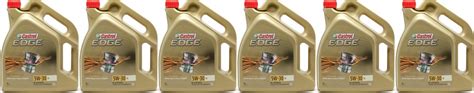 Castrol Edge 5W 30 LL Fluid Titanium ex FST Motoröl Longlife III 6x5