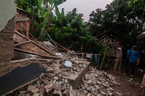 257 Rumah Di Banten Rusak Terdampak Gempa Bumi 6 6 SR