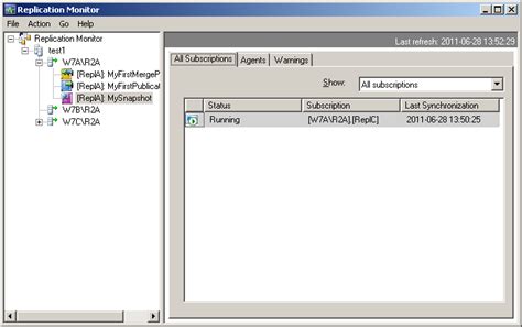 Stairway To Sql Server Replication Level The Replication Monitor