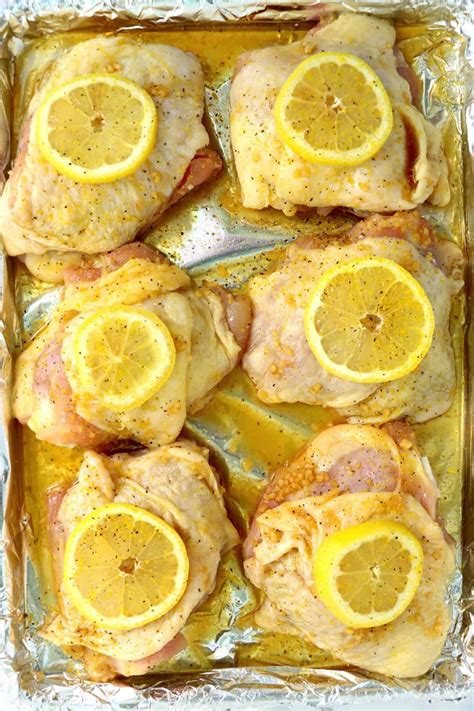 Honey Garlic Lemon Pepper Chicken Thighs Inspirational Momma