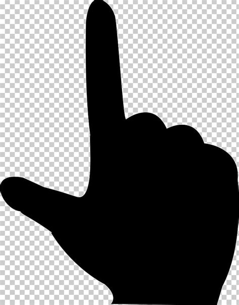 Index Finger Computer Icons Hand Thumb PNG Clipart Black Black And