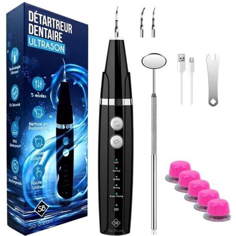 Detartreur Dentaire Ultrason Kit Dentaire Detartrage Dentaire Kit