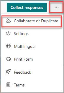 How To Share Microsoft Form With Users United Church Of Canada