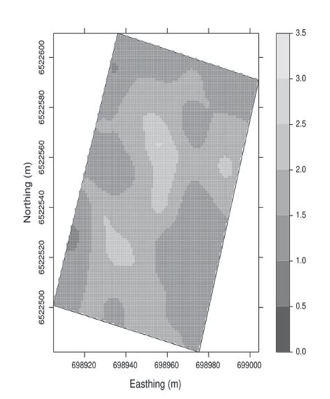 spatial prediction map of ci from 10 20 cm layer obtained by ordinary download scientific