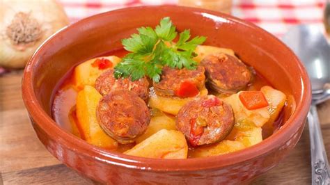Patatas a la Riojana Recetas de Cocina Española Recetas con patatas