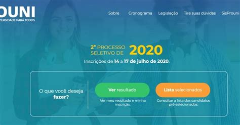 MEC Divulga Resultado Da Segunda Chamada Do Prouni Portal Amirt