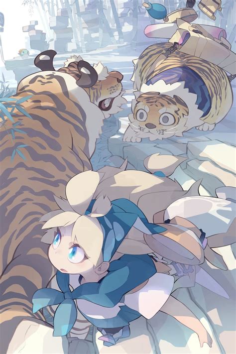 Izumi Luna Toranyun And Blue Bird Original Drawn By Akitsu Taira