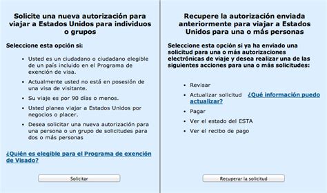 Cómo hacer el formulario ESTA paso a paso para viajar a Estados Unidos