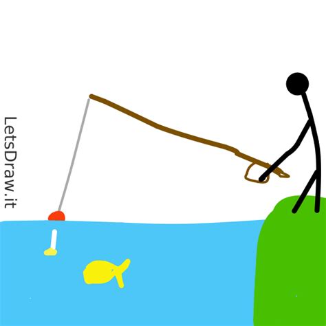 How To Draw Fishing Pole Xpiijbyyi Png LetsDrawIt