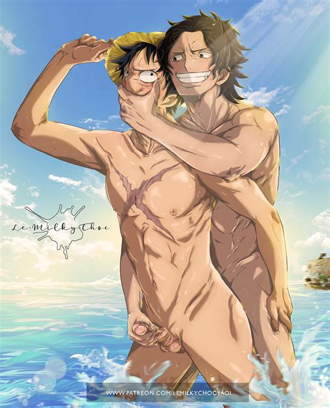 Ace Sabo Luffy By Mavishdz On Deviantart Hot Sex Picture