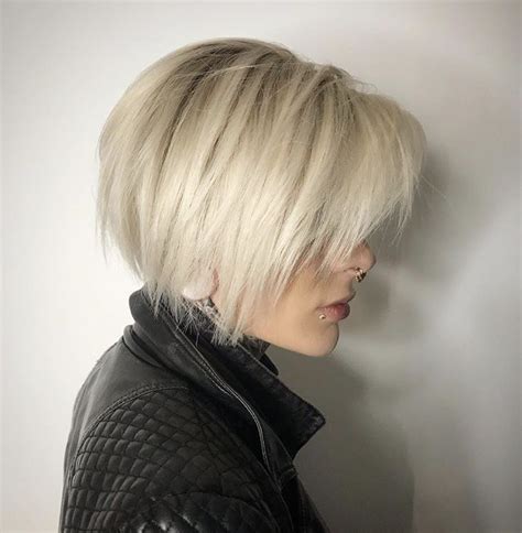 Short Edgy Bob Haircut For Fall Perfection Edgy Bob Hairstyles