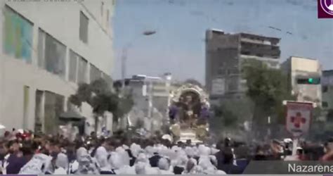 Señor de los Milagros 2023 EN VIVO HOY TERCER recorrido del Señor de