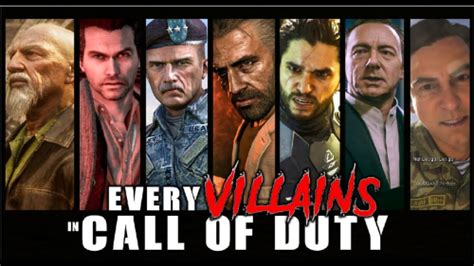Create A CALL OF DUTY CAMPAIGN VILLAINS TIER LIST Tier List TierMaker