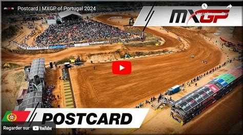 MOTOCROSS Portugal Agueda la carte postale vidéo Mototribu