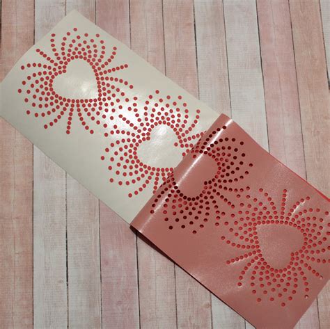 Cut Settings For Rhinestone Template Flock Material Bling Your Things