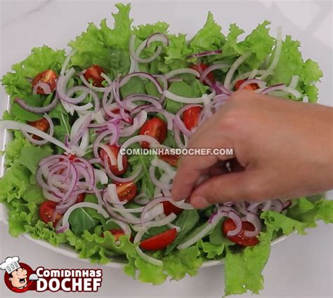 Salada Tropical Tradicional Comidinhas Do Chef