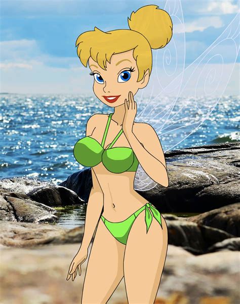 Tinkerbell In A Bikini By Carlshocker In Tinkerbell Tinkerbell