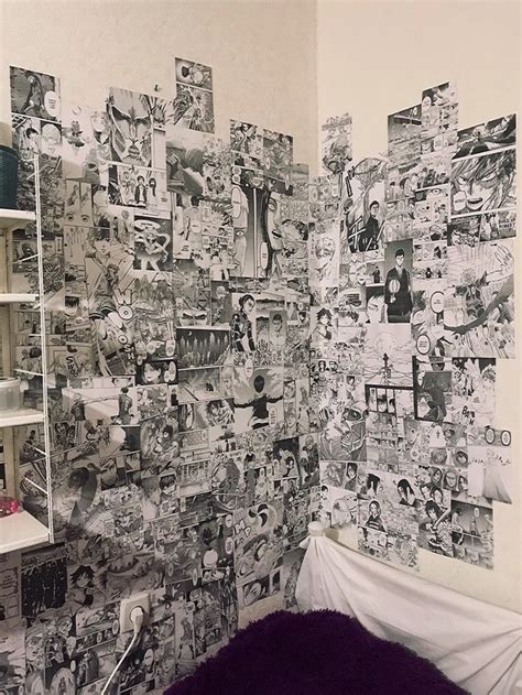 Aesthetic Anime Manga Panel Wall Collage Physical Prints 46 60 Etsy
