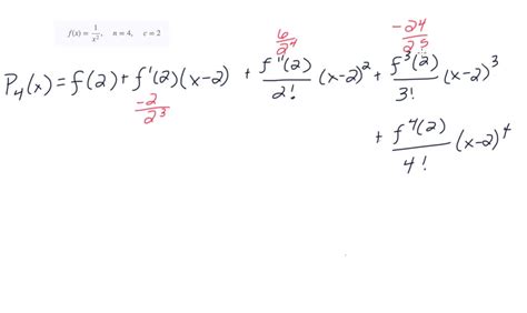 solved finding a taylor polynomial in exercises 25 30 find the nth taylor polynomial centered