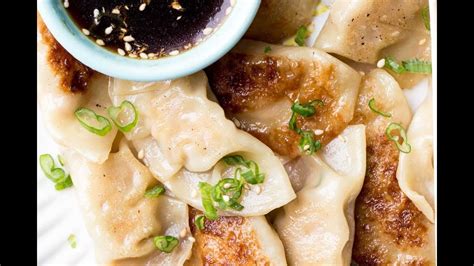 Chicken Gyoza Recipe Dumplings YouTube