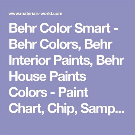 Behr Color Smart Behr Colors Behr Interior Paints Behr House Paints