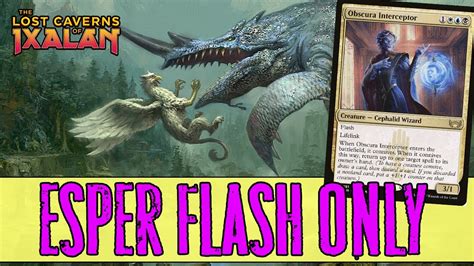 Esper Flash Only Standard Mtg Arena Lost Caverns Of