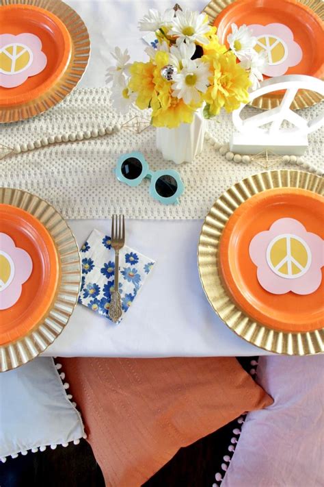 Kara S Party Ideas Ten Groovy Years Peace Out Single Digits Birthday