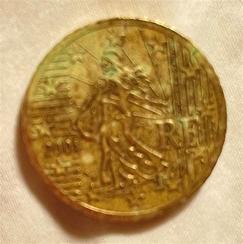 France RF French 50 Euro Cent 2001 Brass Coin Sower In A Field EBay