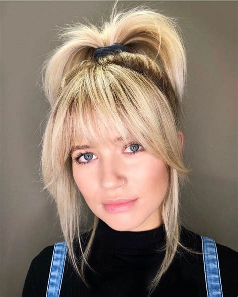 20 Types Of Bangs For Every Hair Texture Face Shape Long Hair With