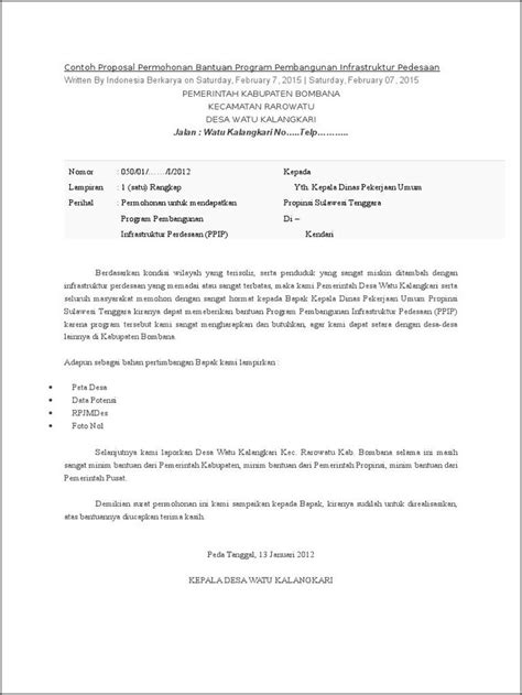 Contoh Surat Permohonan Resmi Ke Dinas Pekerjaan Umum Surat Lamaran