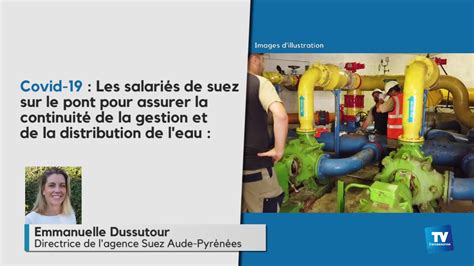 Les salariés de suez mobilisés pour assurer la continuité de la