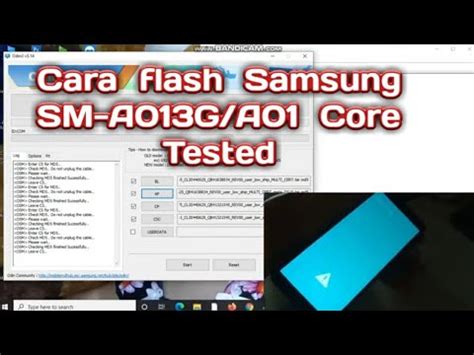FLASH FIRMWARE FILE SAMSUNG SM A013G A01 CORE TESTED FIKRI CHANEL YouTube