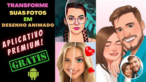 Como Transformar Foto Em Cartoon Efeito Cartoon Caricatura YouTube