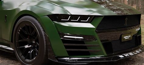 Ford Mustang Shelby GT500 S650 2024 Custom Wide Body Kit By Zephyr