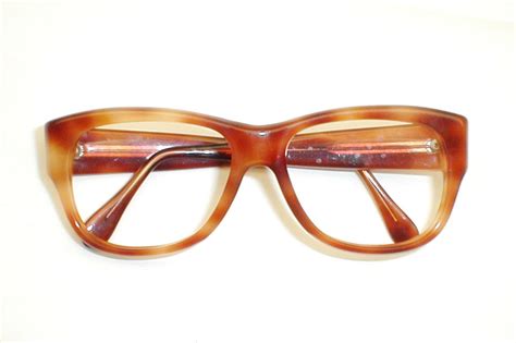 Vintage Mens Eyeglasses Frames Black 50s 60s Tart