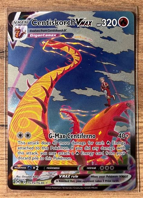Centiskorch Vmax Trainer Gallery Tg Pokemon Lost Origin Kaufen