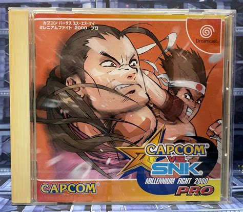 SEGA DREAMCAST CAPCOM VS SNK MILLENNIUM FIGHT 2000 PRO Video Gaming