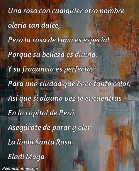 Cinco Mejores Poemas Sobre Santa Rosa De Lima Poemas Online