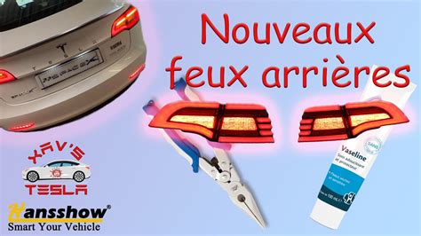 Installation Des Feux Eagle Eye Sur Une Tesla Model 3 YouTube