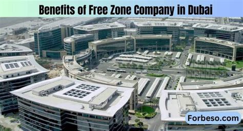 Benefits Of Free Zone Company In Dubai