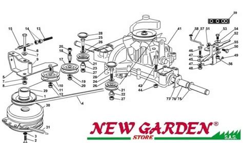 Vue Eclat E Transmission Cm Tn He Tracteur Tondeuse Castelgarden