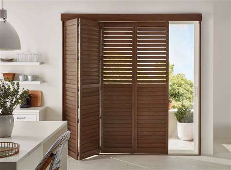 Plantation Shutters For Sliding Glass Doors Window Decor Of Fairfax
