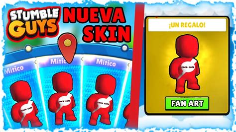 NUEVAS SKINS De FAN ARTS En STUMBLE GUYS 13 COLABORARAN Con COCA