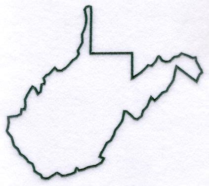 West Virginia Outline Tattoo Clip Art Library