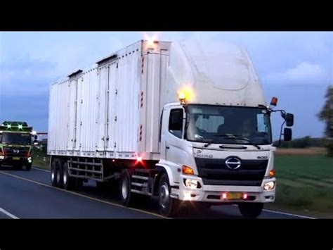 TRUCK PANTURA SORE TRUK KONTAINER TRUK TRAILER GANDENGAN TRUK