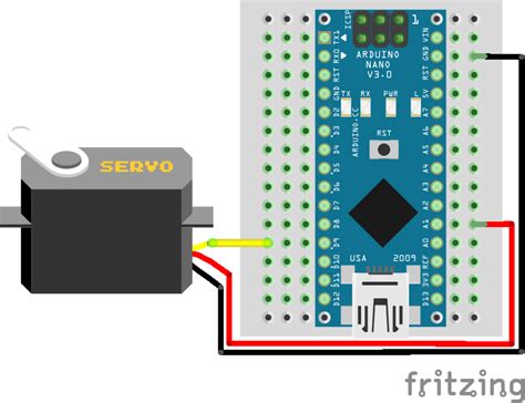how to control servo motor with arduino hibit