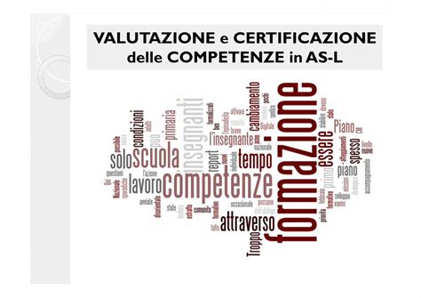 PDF VALUTAZIONE E CERTIFICAZIONE Delle COMPETENZE In AS L Griglie